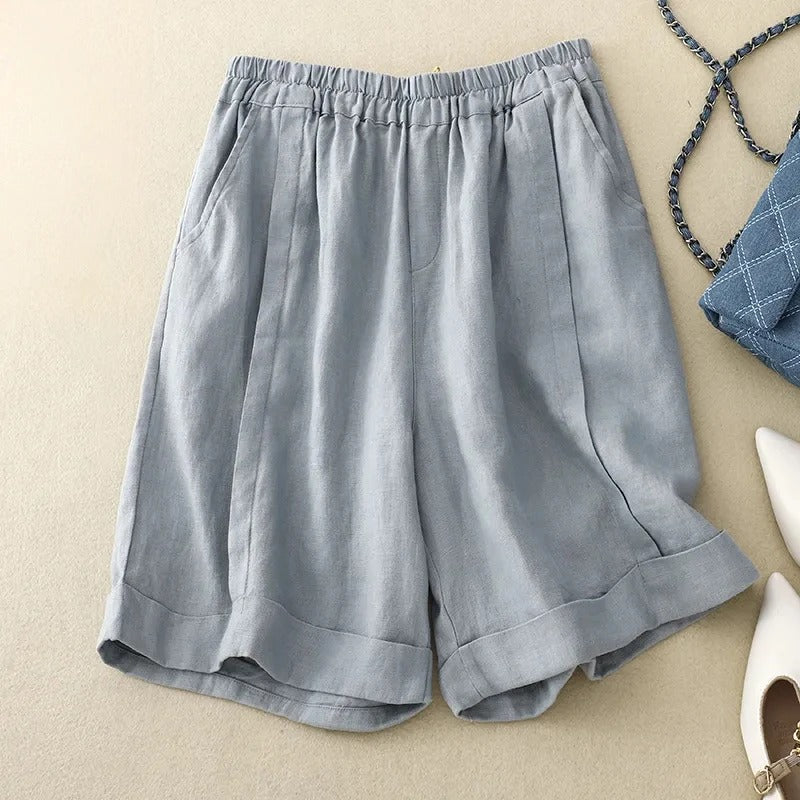 ADELE LINEN SHORTS – HAVERY RIDGE